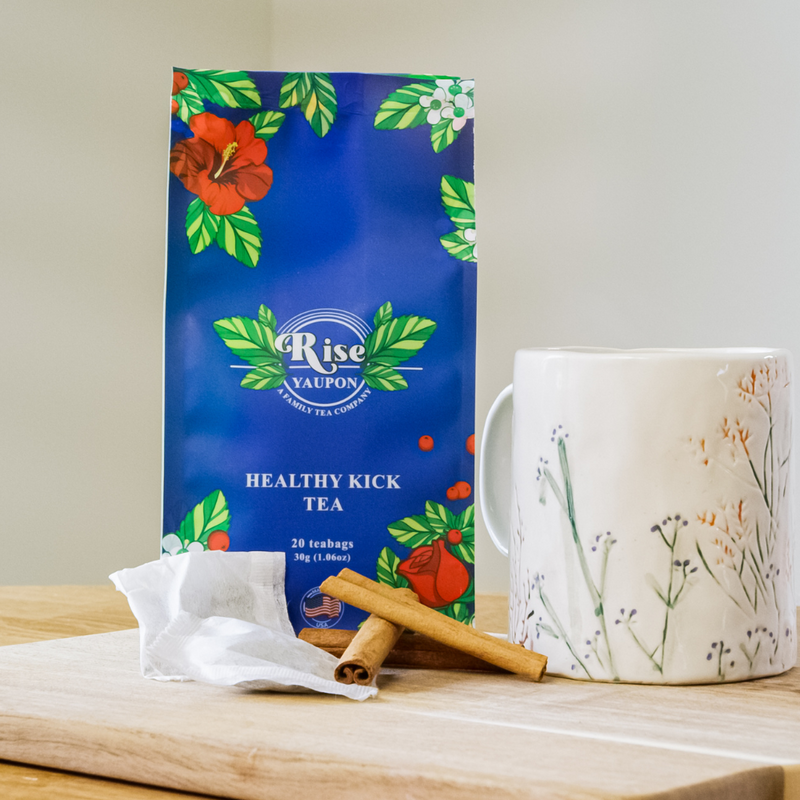 Healthy Kick Tea by Rise Yaupon Tea